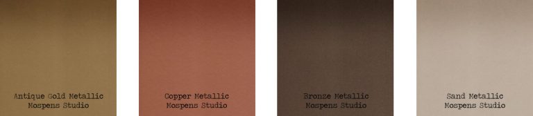 Cardstock (backing), and Folder Card Color Options