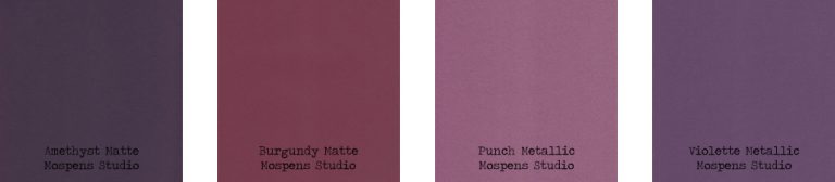 Cardstock (backing), and Folder Card Color Options