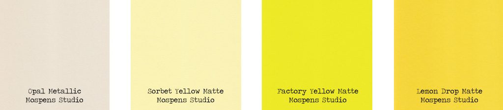 Cardstock (backing), and Folder Card Color Options