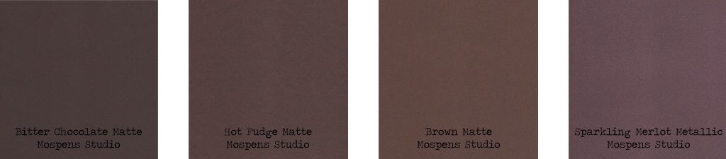 Cardstock (backing), and Folder Card Color Options