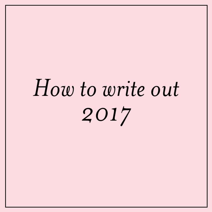 HOW TO WRITE OUT 2017 – Mospens Studio Custom Wedding Invitations ...