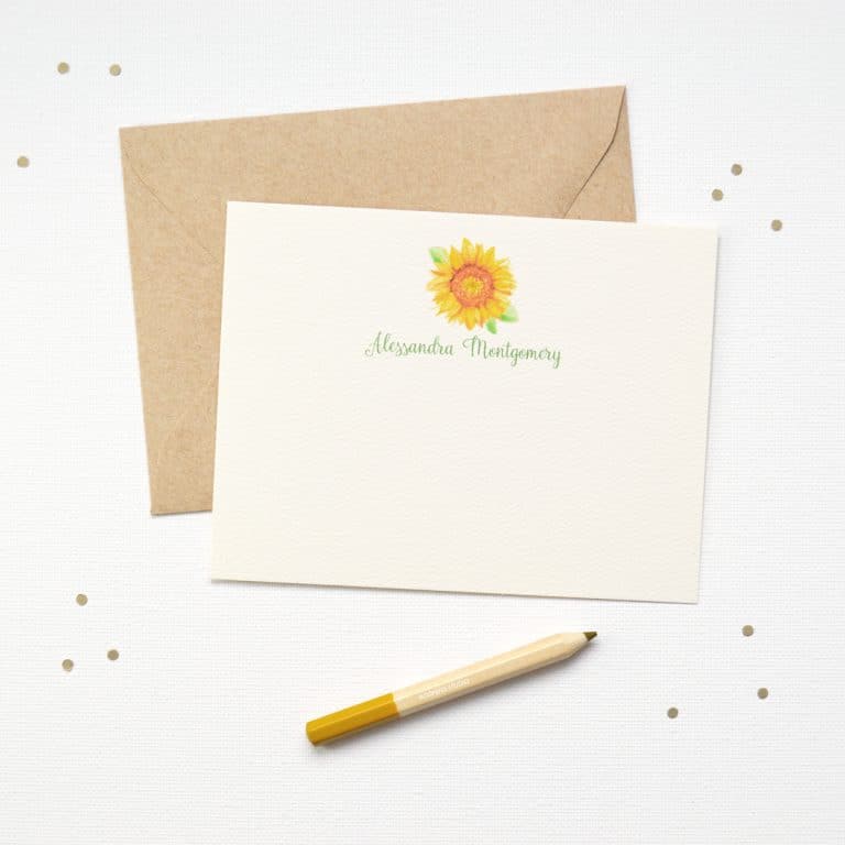 OUR FAVORITE FLORAL STATIONERY